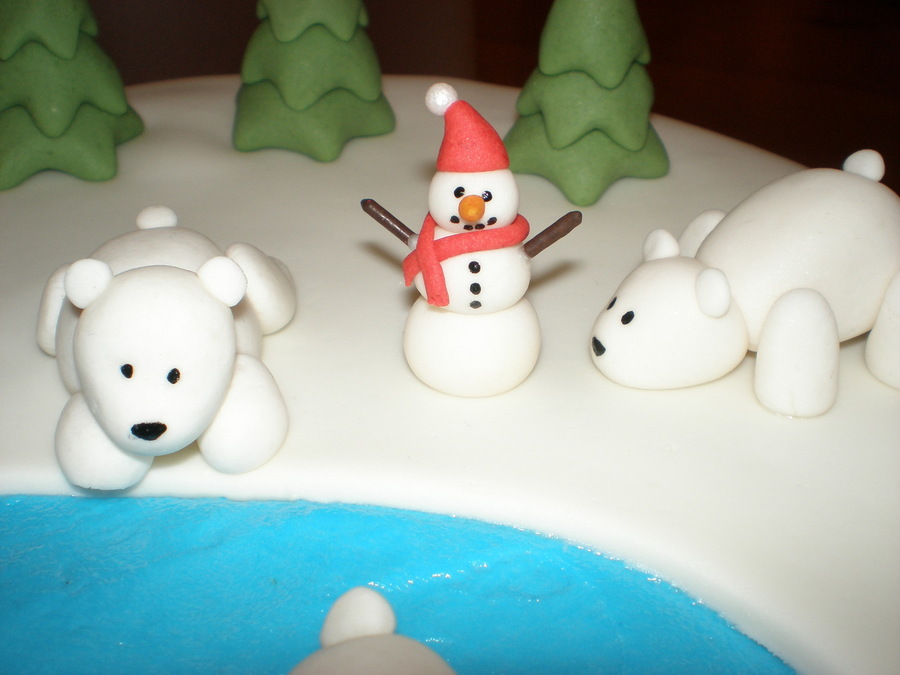 Polar Bear Cake - CakeCentral.com