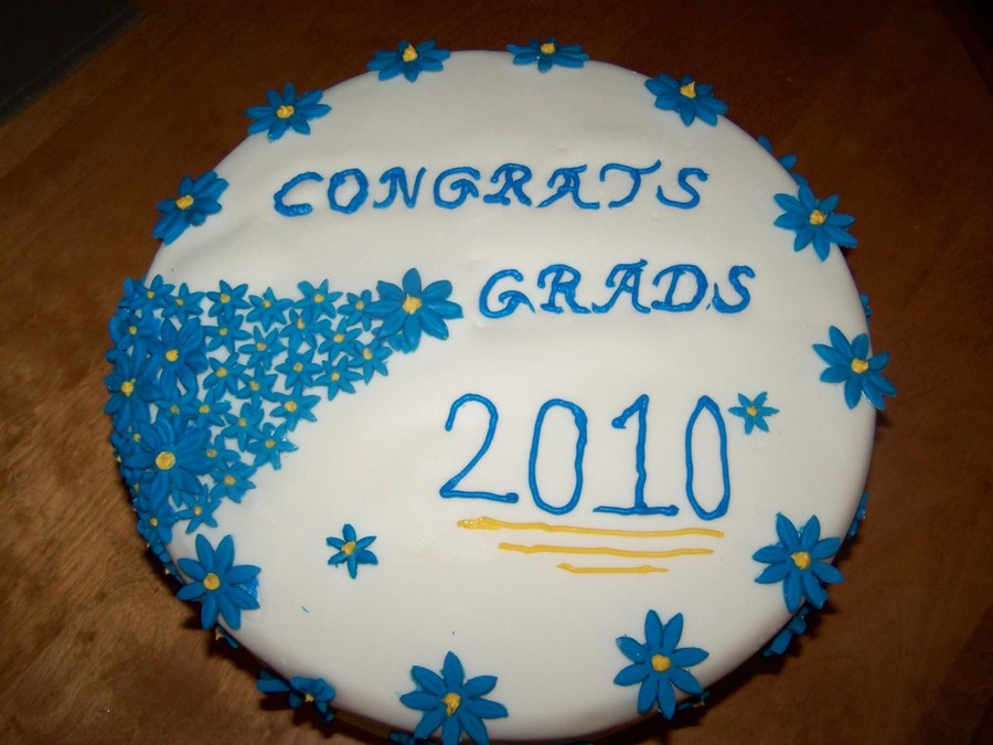 Grade 8 Grad Cake For My Daughter - CakeCentral.com