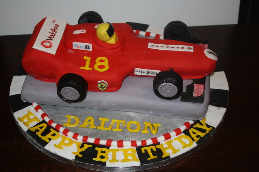 Racing Car - CakeCentral.com