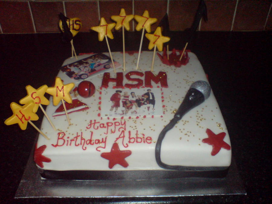 Hsm Themed Cake - CakeCentral.com