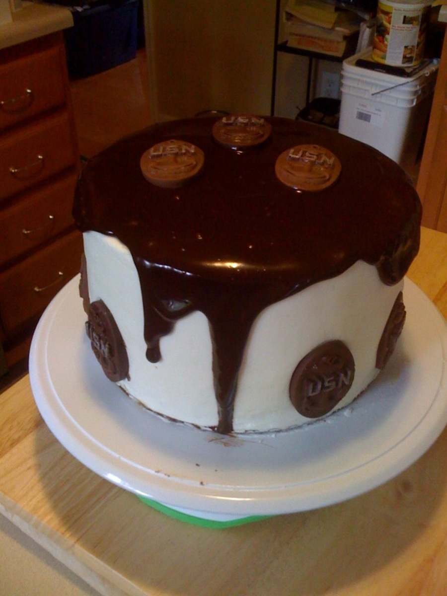 United States Navy Chief Celebration Cake - CakeCentral.com