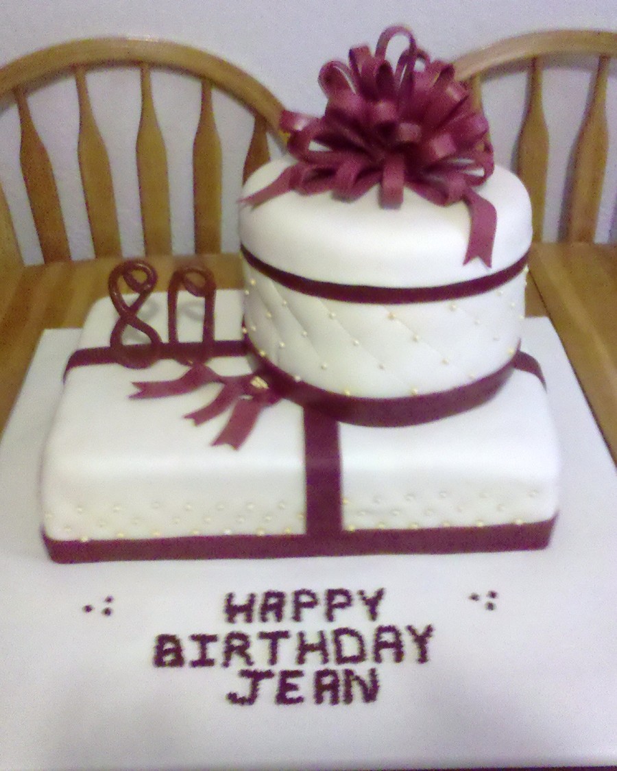 89Th Birthday Cake - CakeCentral.com