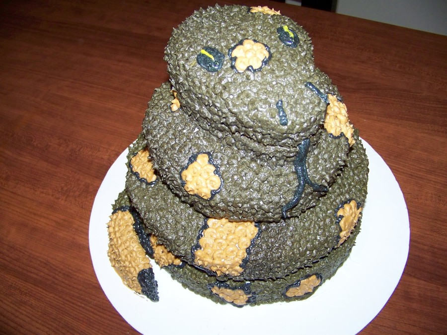 Snake Cake - CakeCentral.com