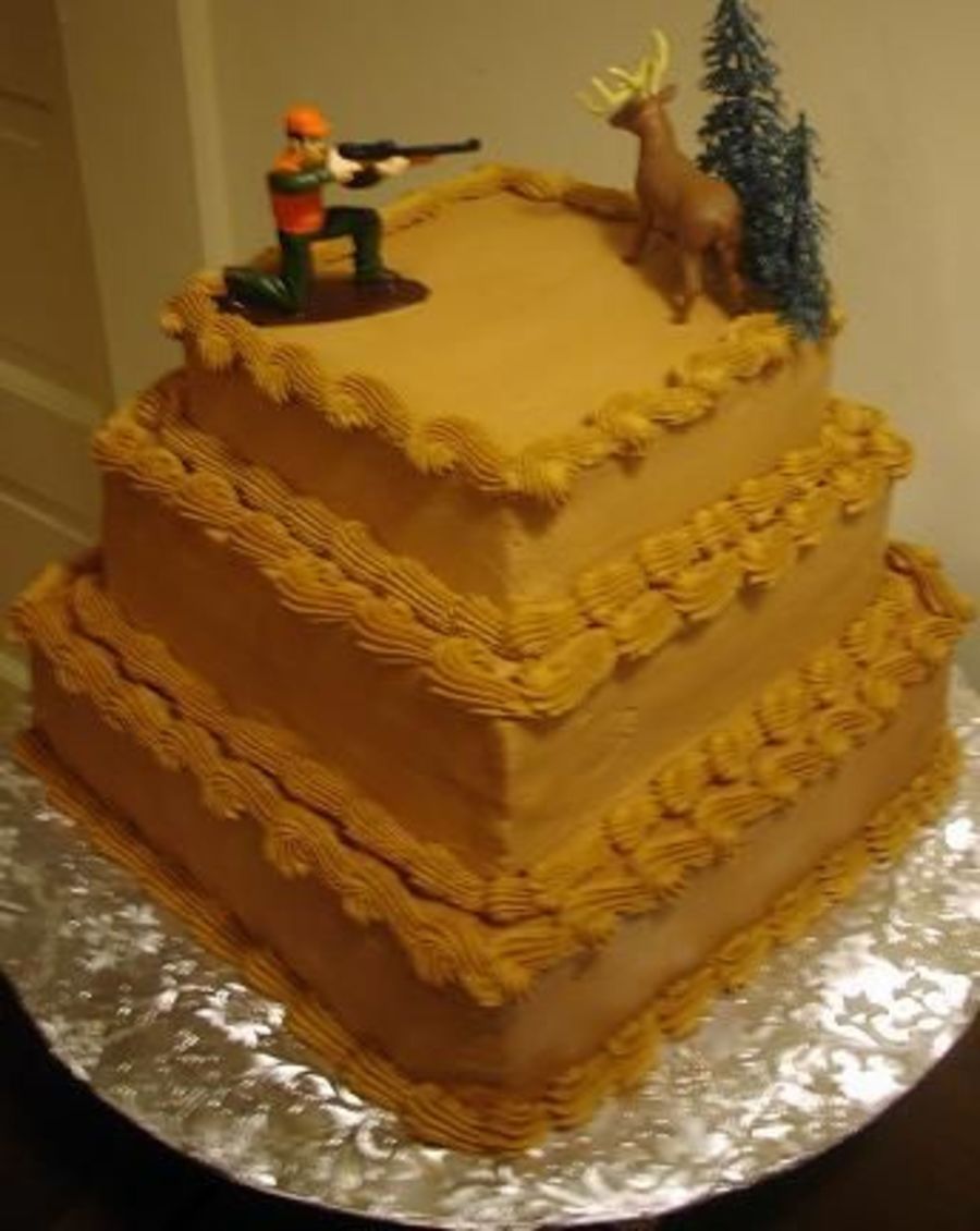 Hunter Grooms Cake - CakeCentral.com