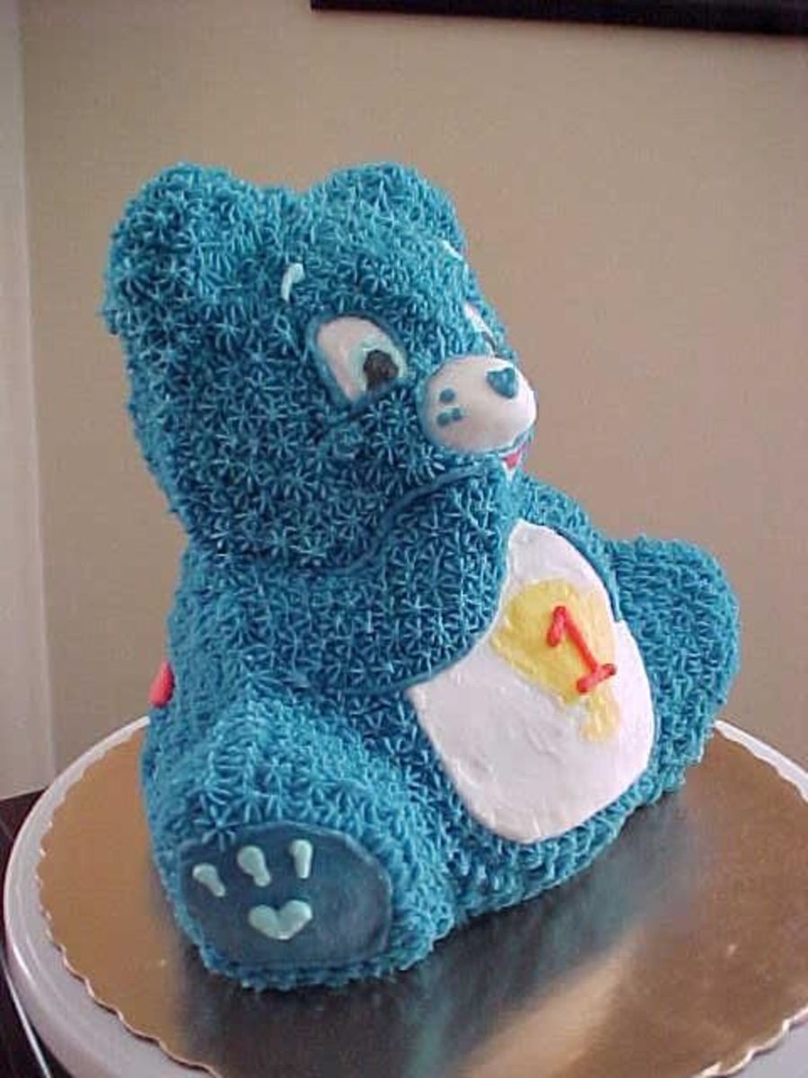 Blue Bear - CakeCentral.com