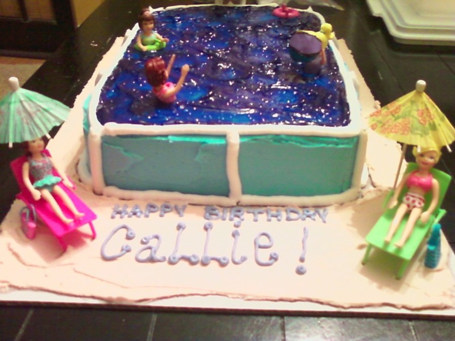 Pool Party Birthday - CakeCentral.com