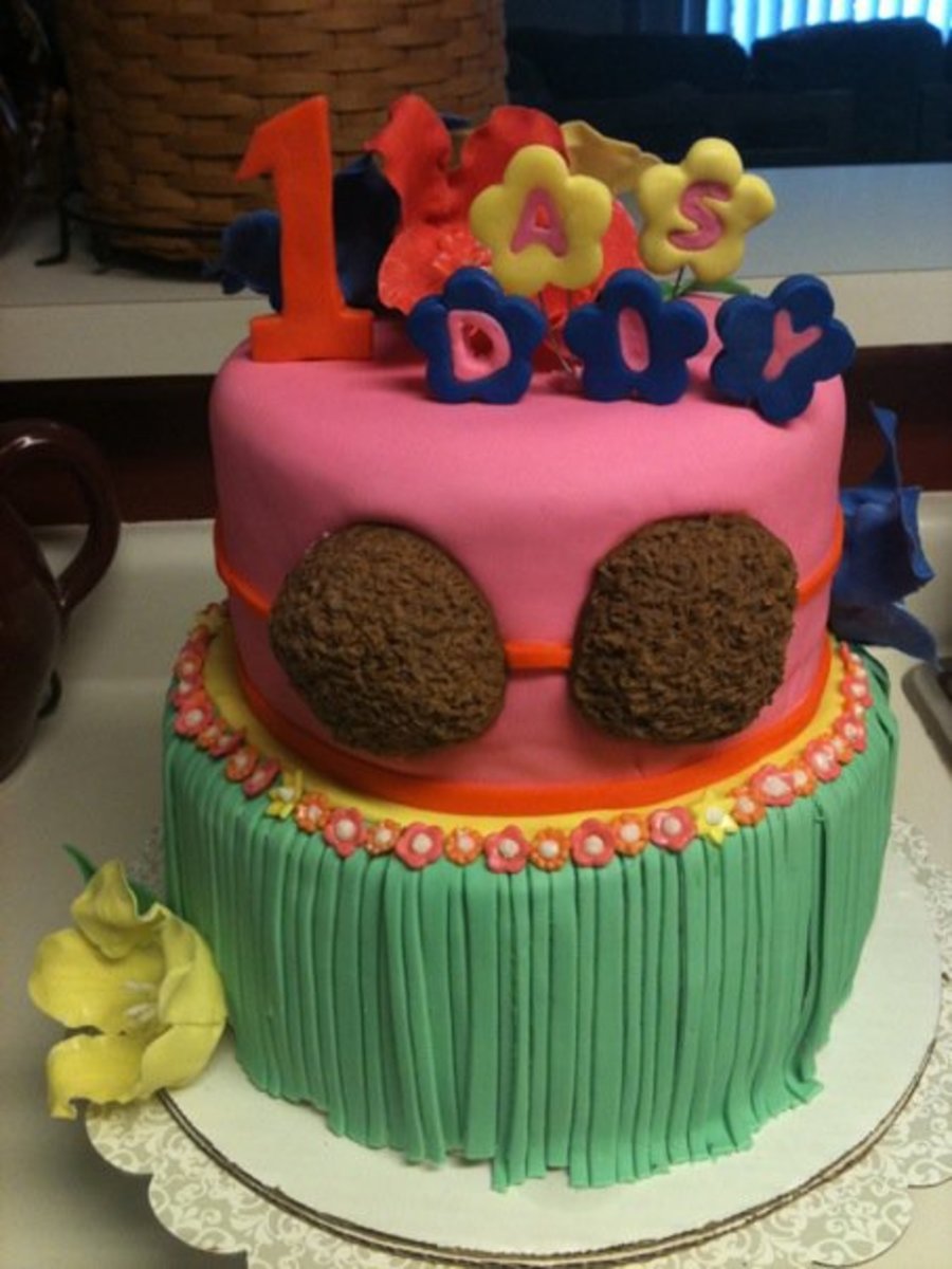 Hula Cake - CakeCentral.com