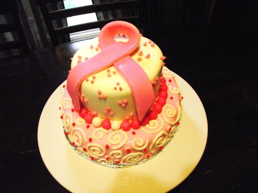 Breast Cancer Cake - CakeCentral.com