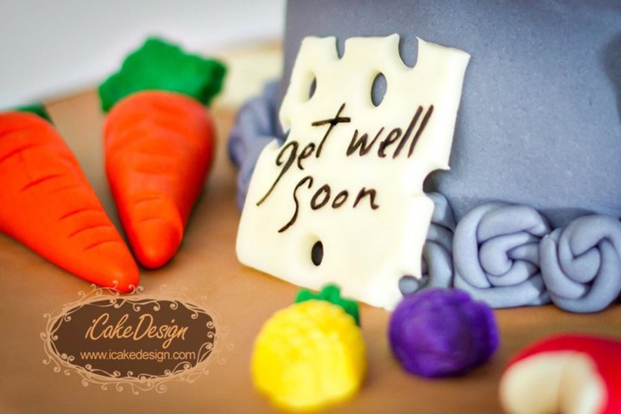 Get Well Soon Soup Cake - CakeCentral.com