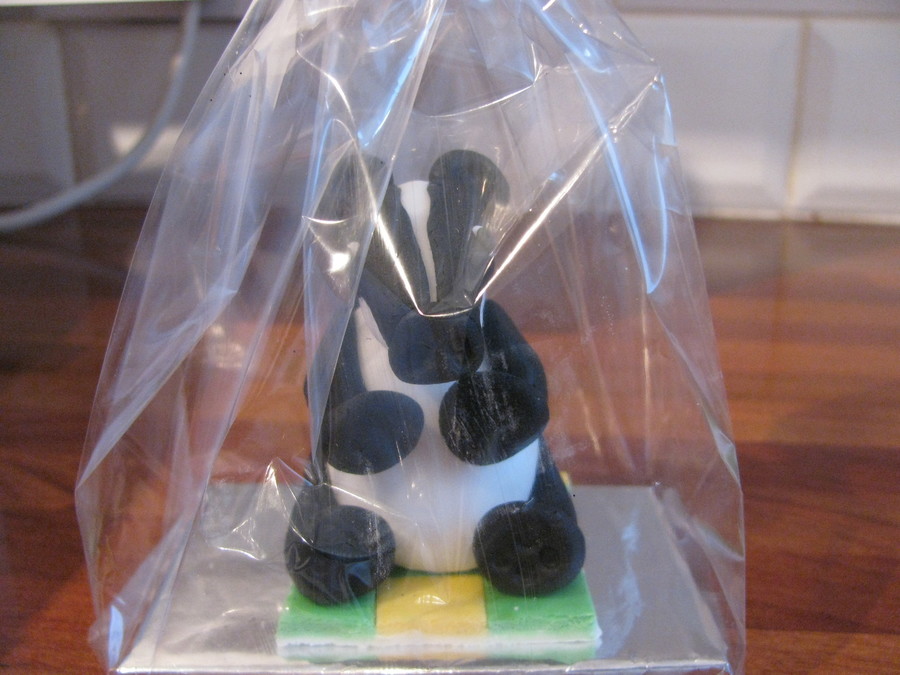 Fondant Badger - CakeCentral.com