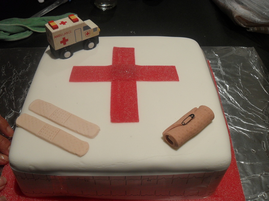 Medical Themed Cake - CakeCentral.com