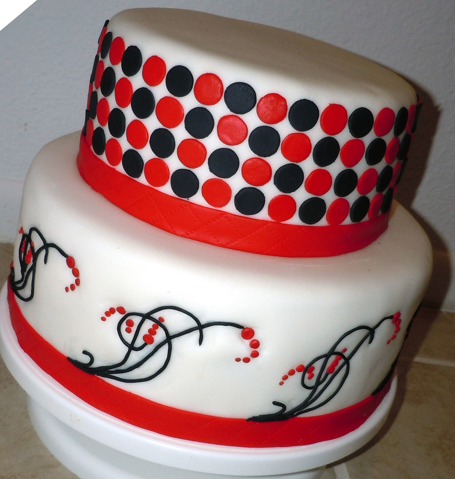 Red And Black - CakeCentral.com