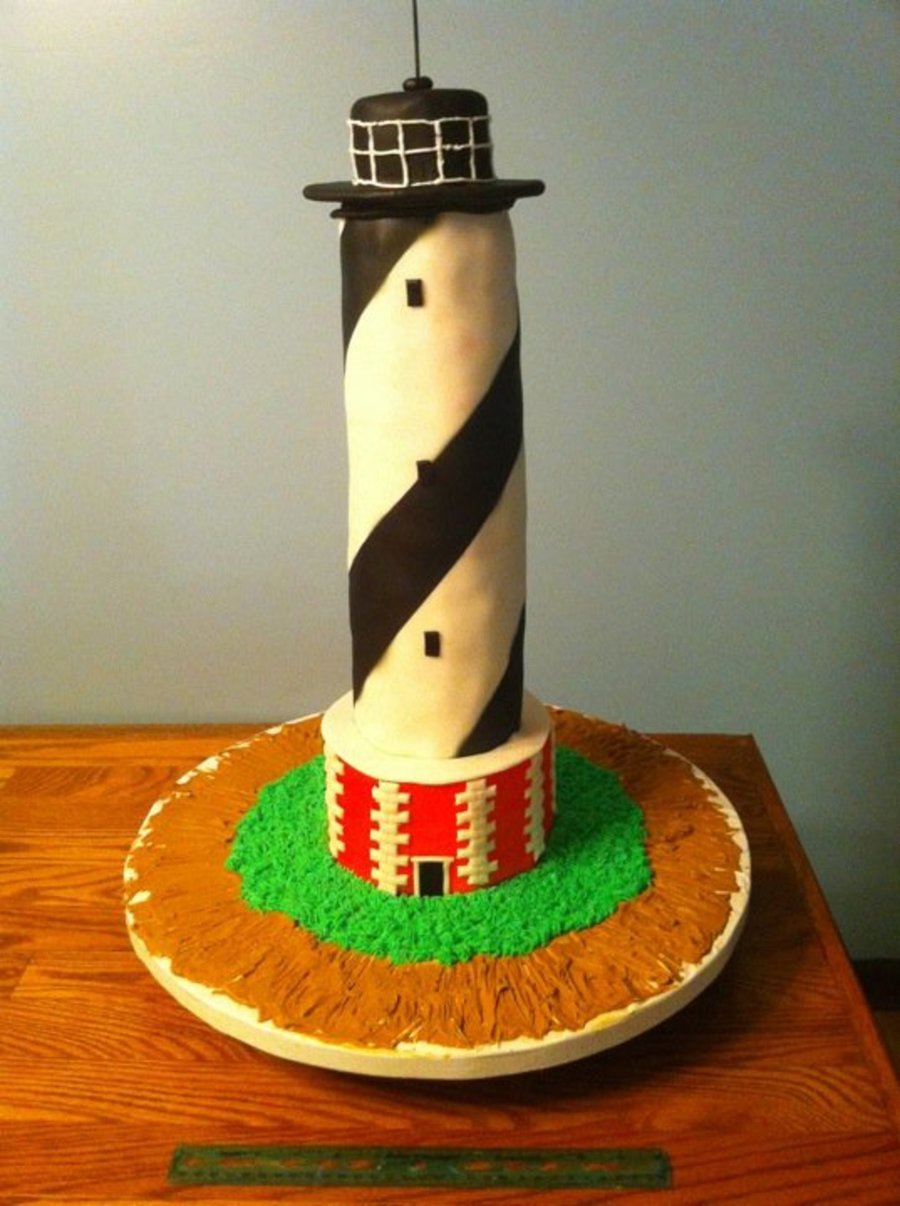 Cape Hatteras Lighthouse Cake - CakeCentral.com