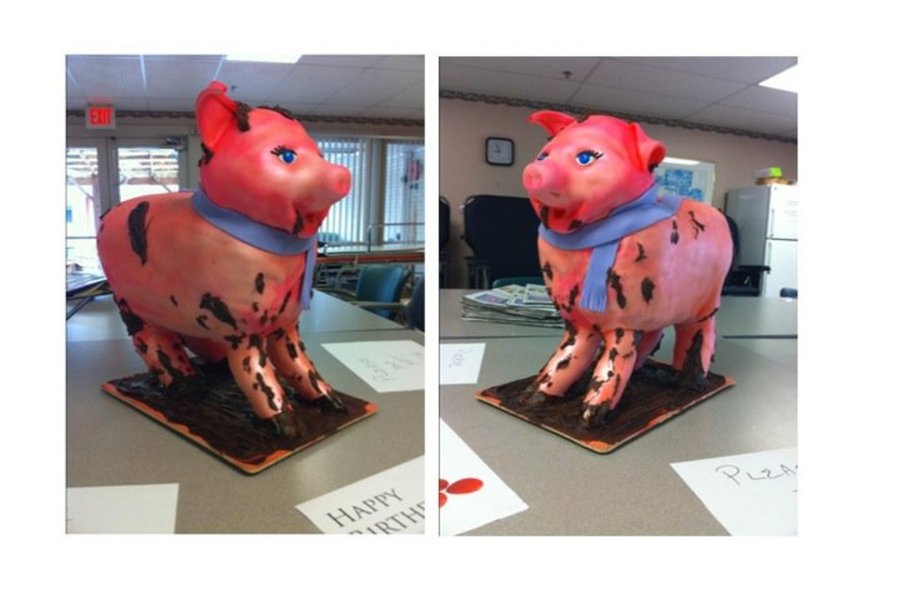Piggy Cake - CakeCentral.com