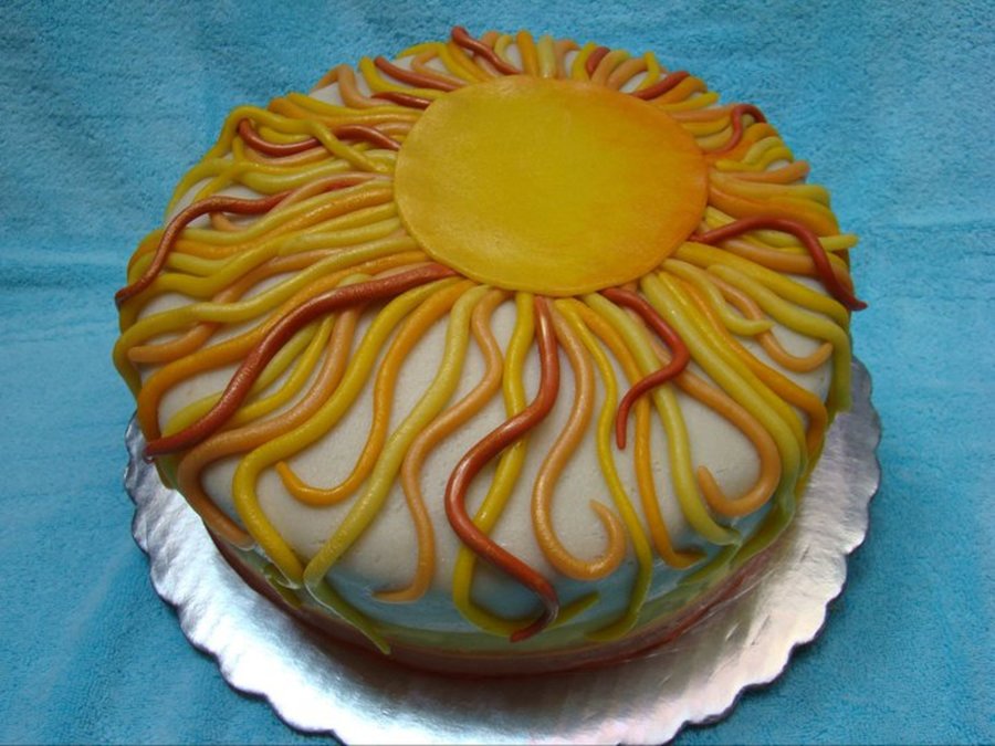 Sun Cake - CakeCentral.com