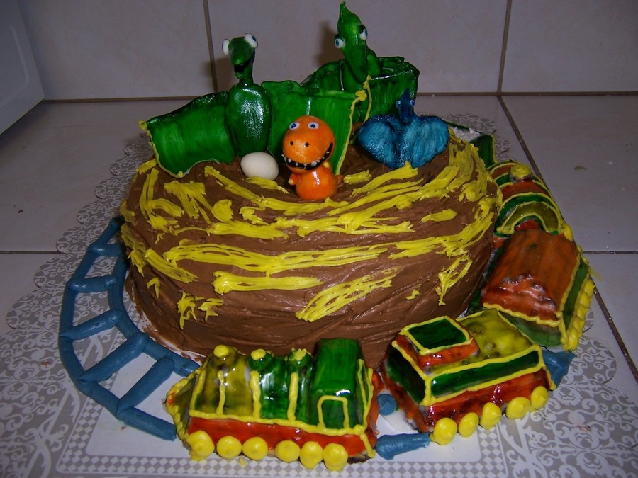 Dinosaur Train Cake - CakeCentral.com