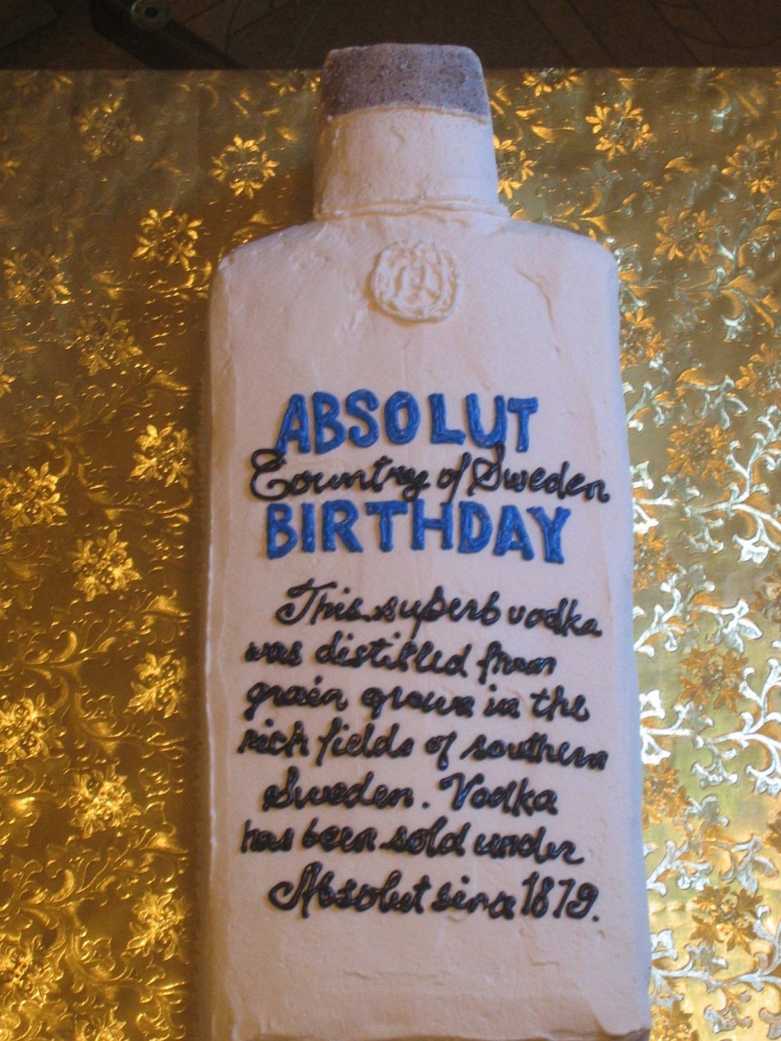Absolut Birthday - CakeCentral.com