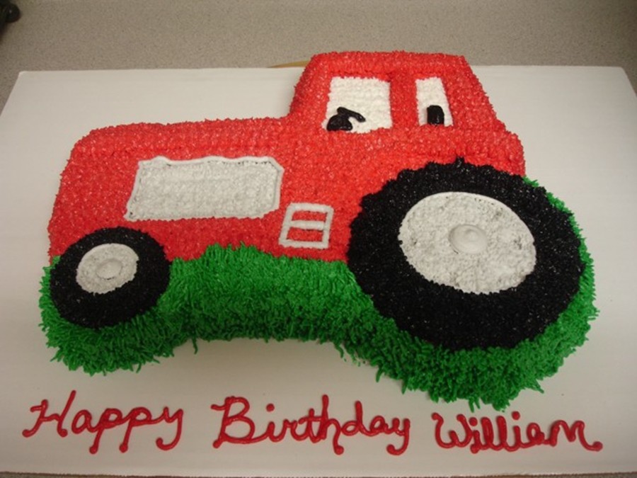Tractor Cake - CakeCentral.com