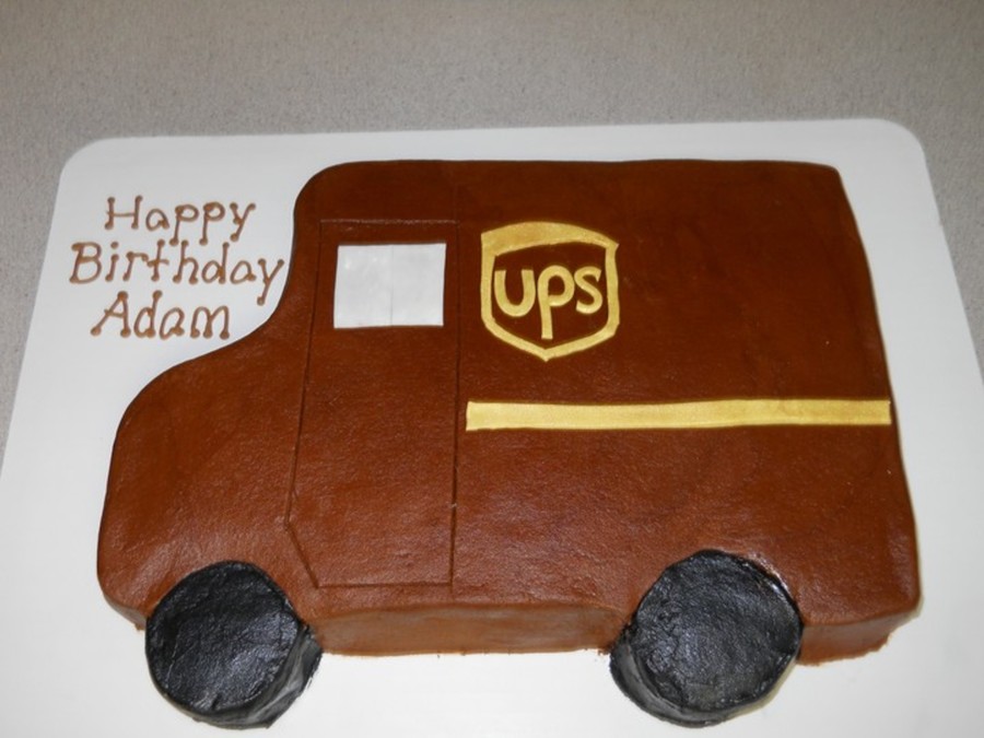 Ups Truck - CakeCentral.com