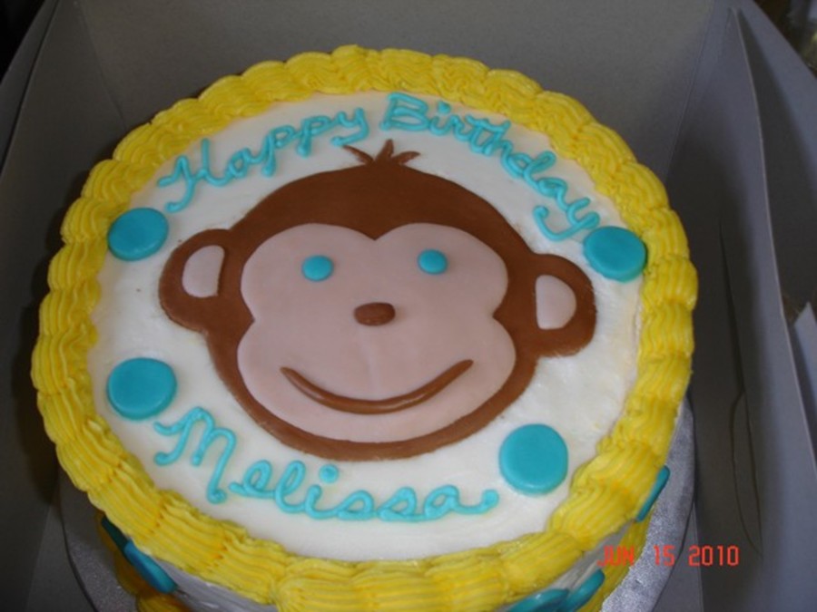 Mod Monkey Cake - CakeCentral.com