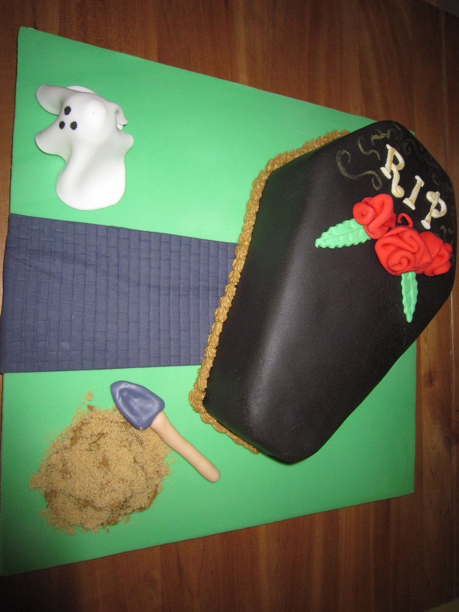 Coffin Cake - CakeCentral.com