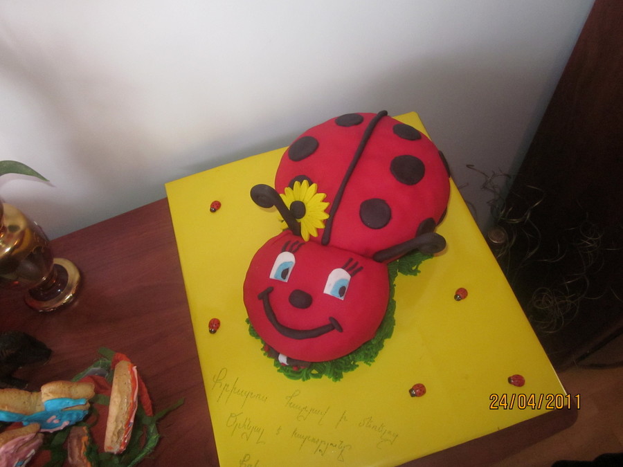 Lady Bug - CakeCentral.com