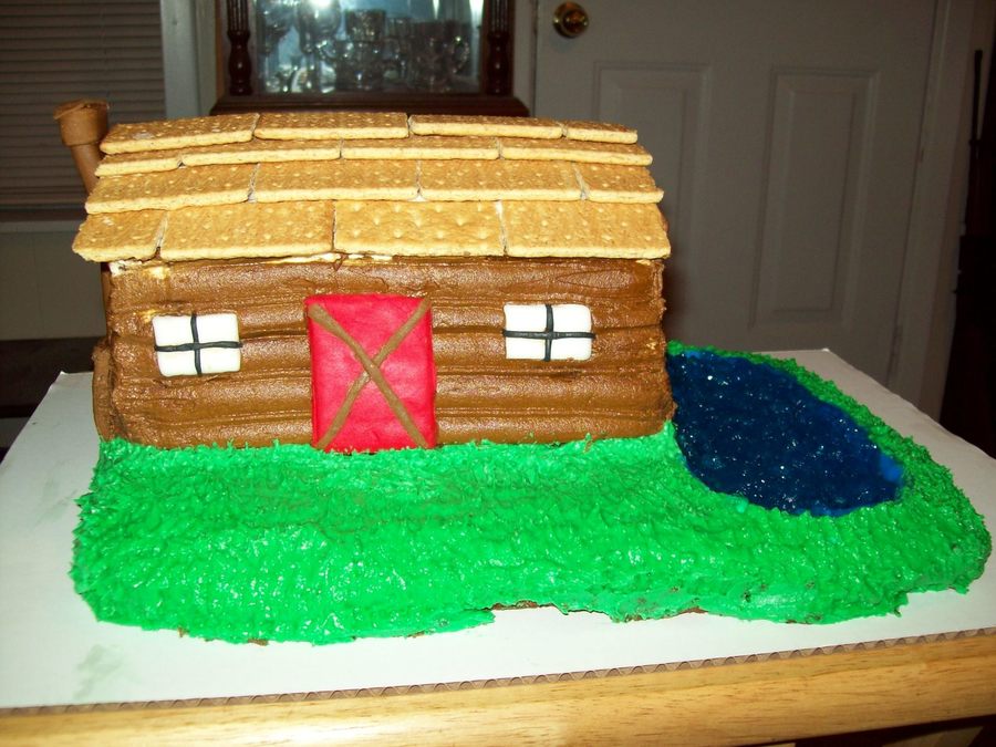 Log Cabin - CakeCentral.com