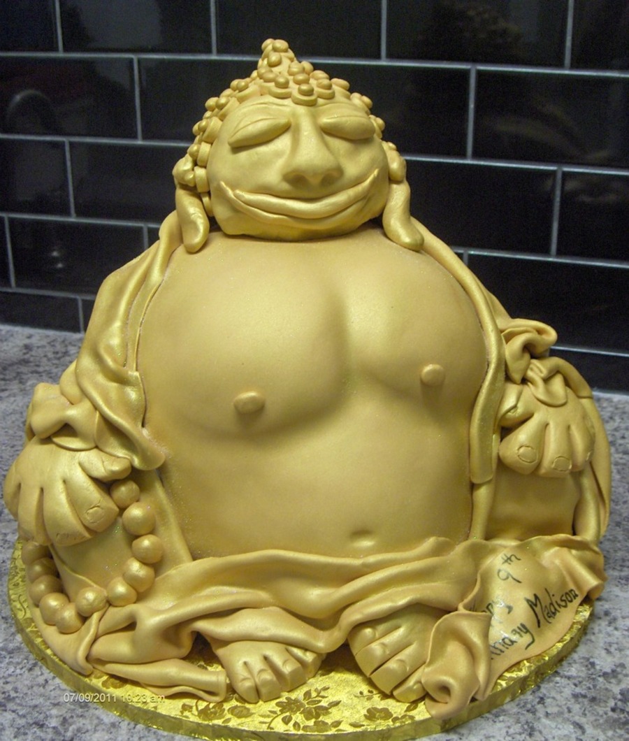 3D Buddha - CakeCentral.com