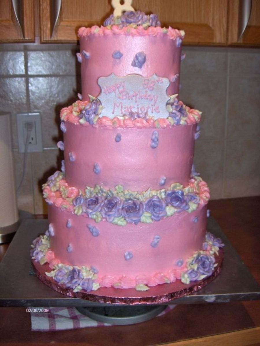 88Th Birthday Cake - CakeCentral.com