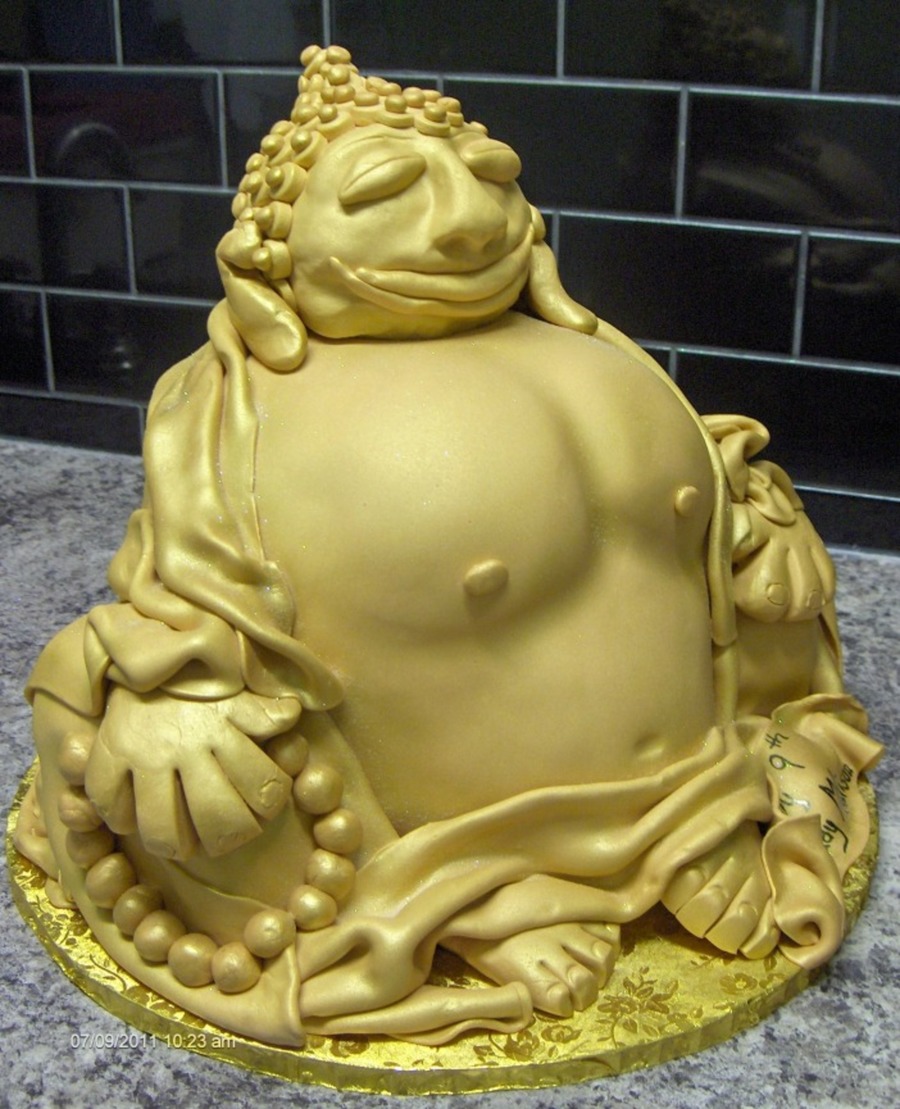 3D Buddha - CakeCentral.com