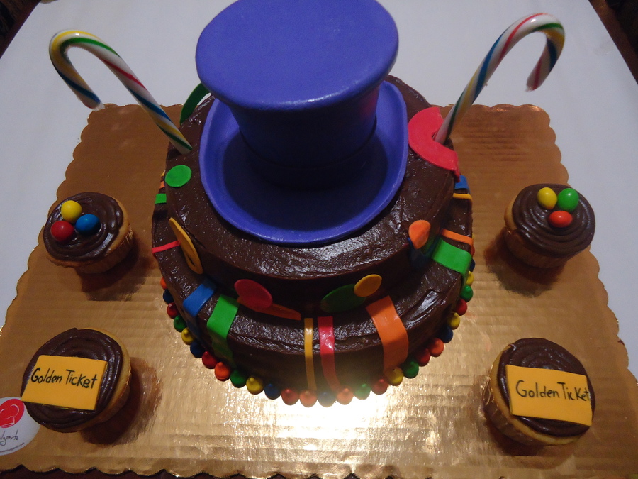 Willy Wonka`s Cake - CakeCentral.com