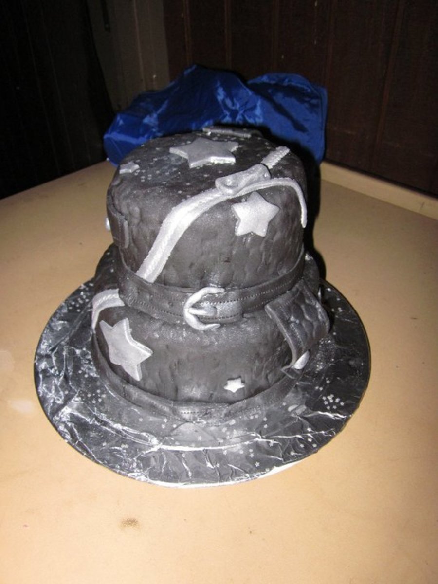 Leather Jacket Cake - CakeCentral.com