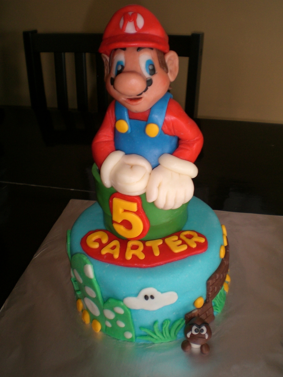 Mario Cake - CakeCentral.com