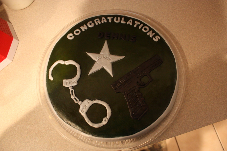 Sheriff Cake - CakeCentral.com