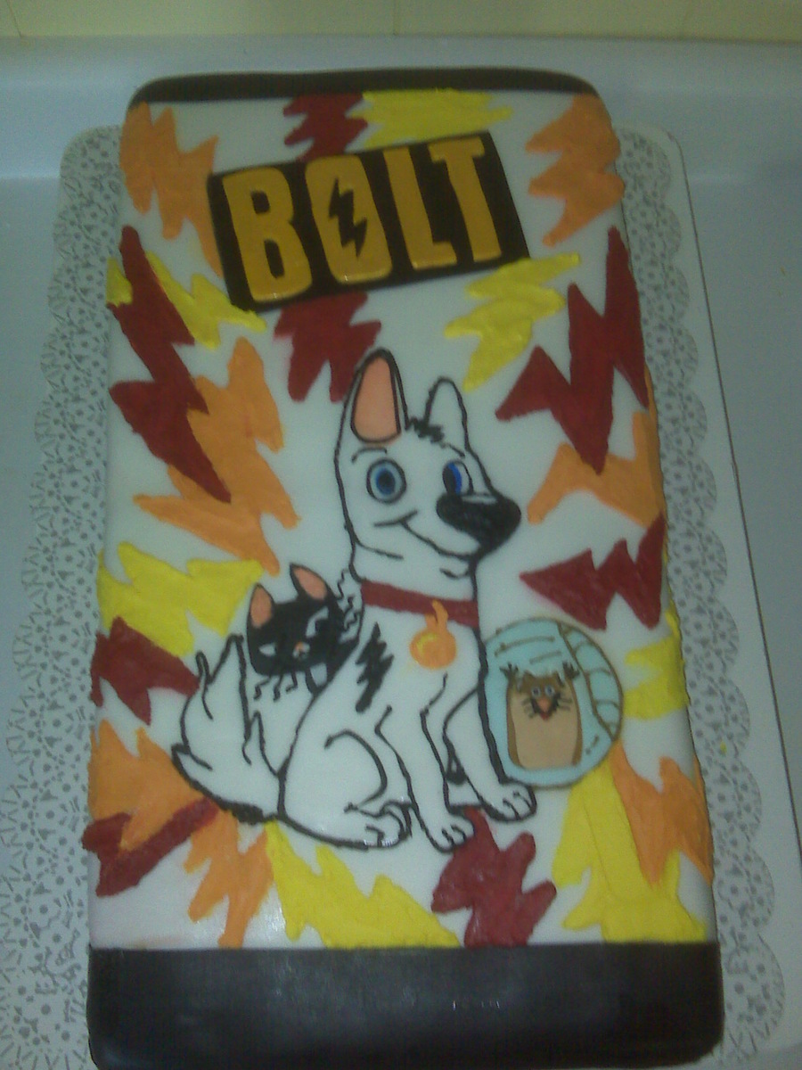 Bolt Cake - CakeCentral.com