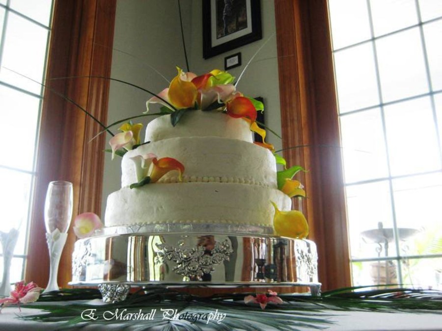 Tropical Wedding - CakeCentral.com