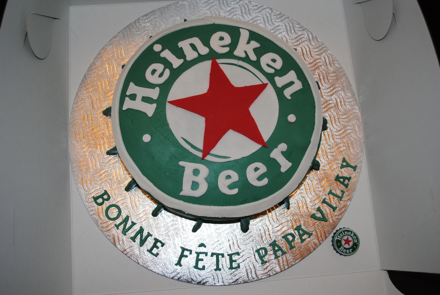 Heineken Cake - CakeCentral.com