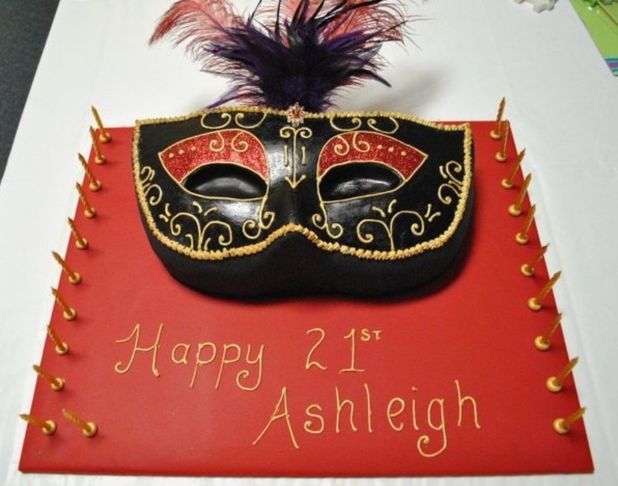 Masquerade Mask - CakeCentral.com