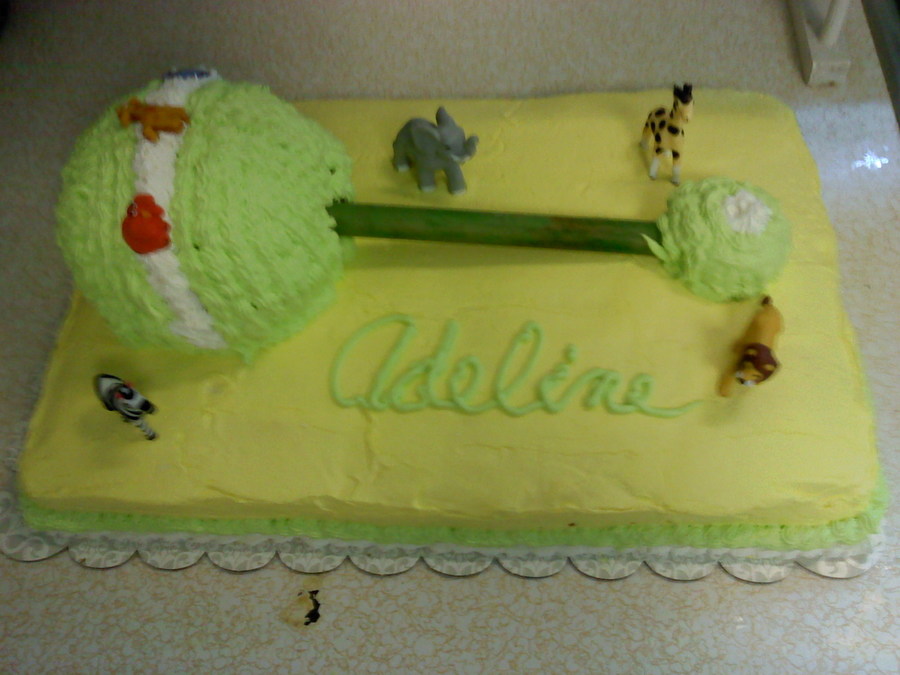 Baby Shower Rattle Cake - CakeCentral.com