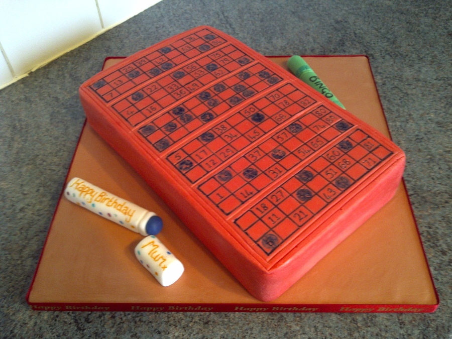 Bingo Card - CakeCentral.com