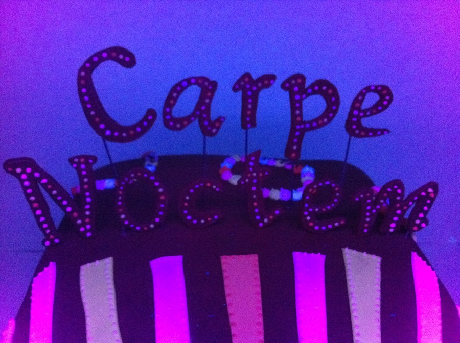 Uv Rave Cake - CakeCentral.com