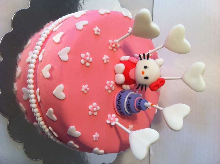 Hello Kitty Birthday Cake - CakeCentral.com