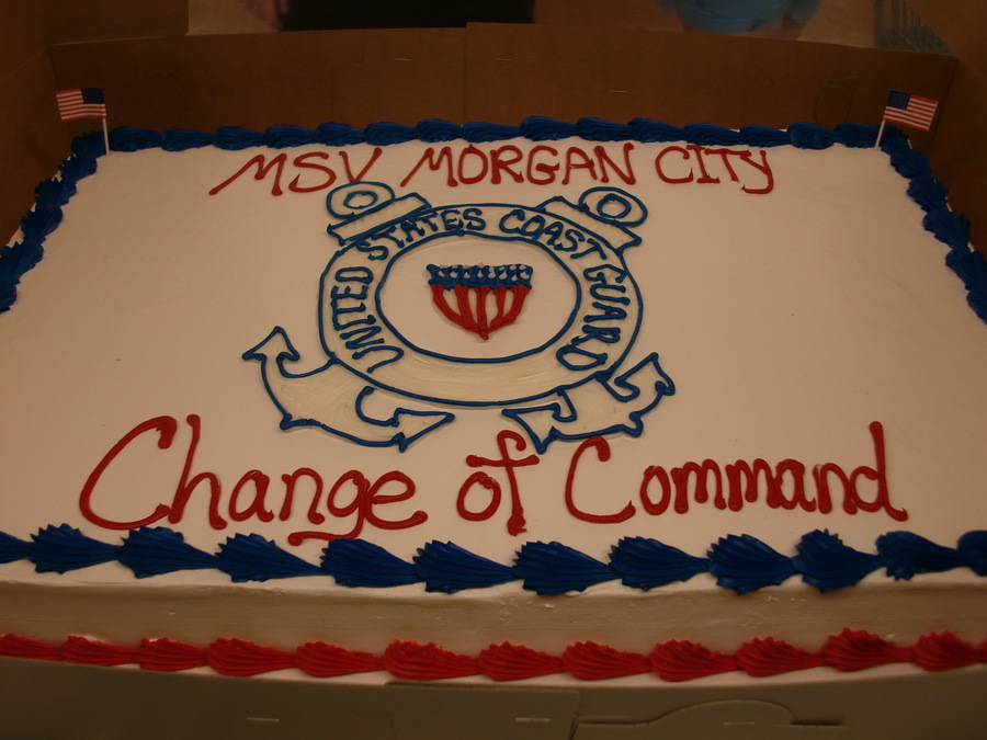 Change Of Command - CakeCentral.com