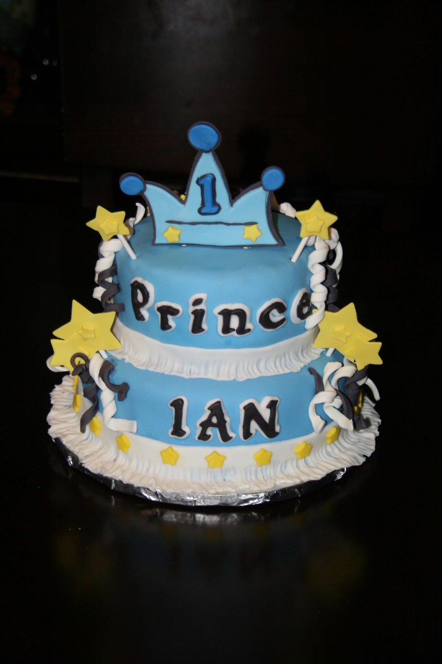 First Birthday Prince - CakeCentral.com