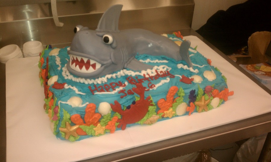 Shark Cake - CakeCentral.com