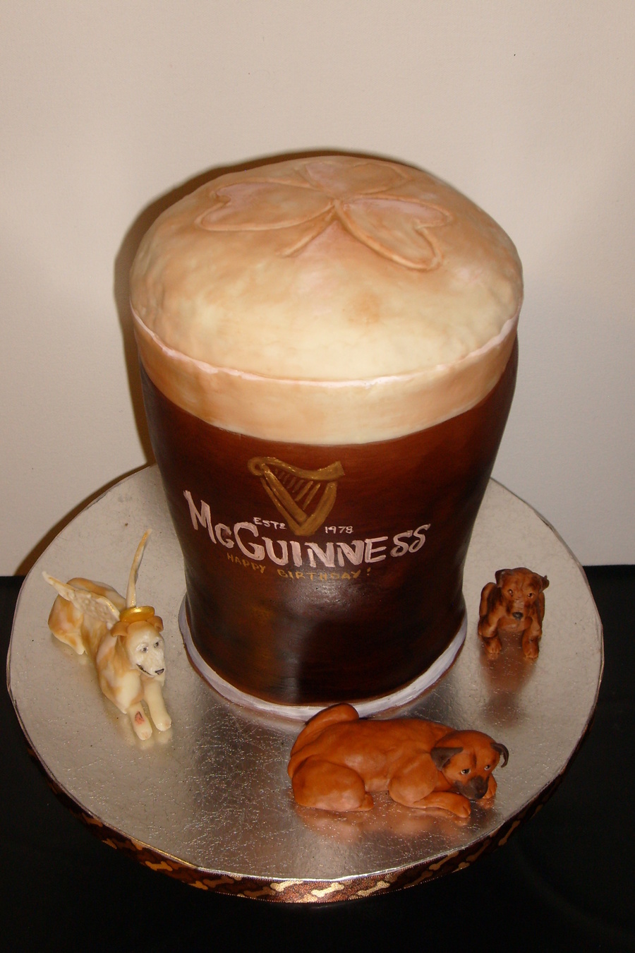 Pint Birthday Cake - CakeCentral.com