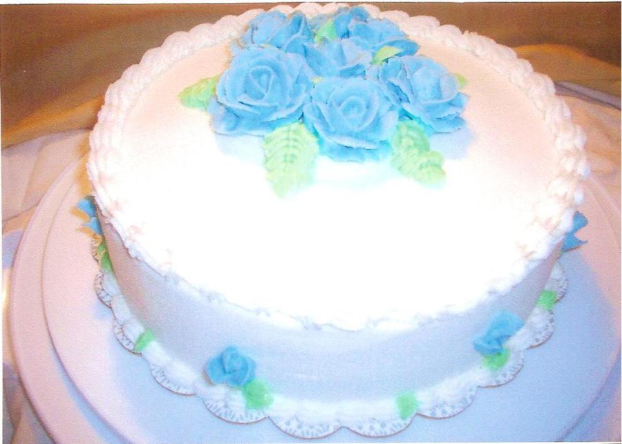 Wiltons Course 1 Completion Cake - CakeCentral.com