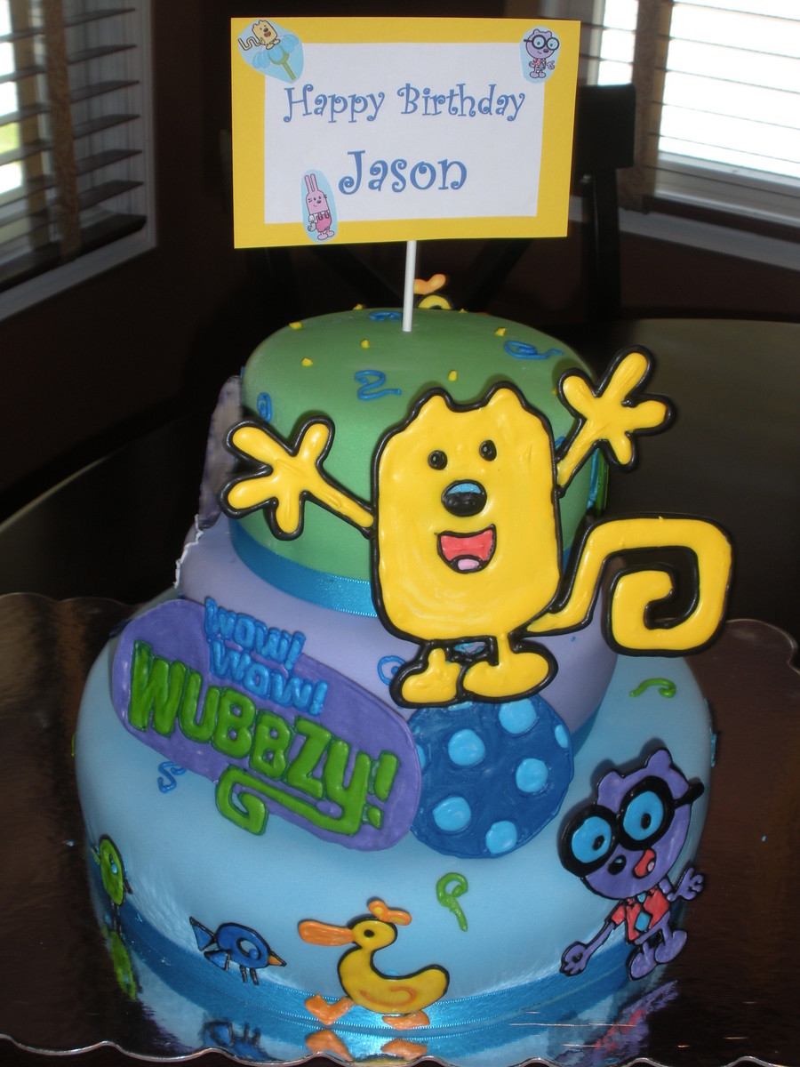 Wow Wow Wubbzy Childrens Cake - CakeCentral.com