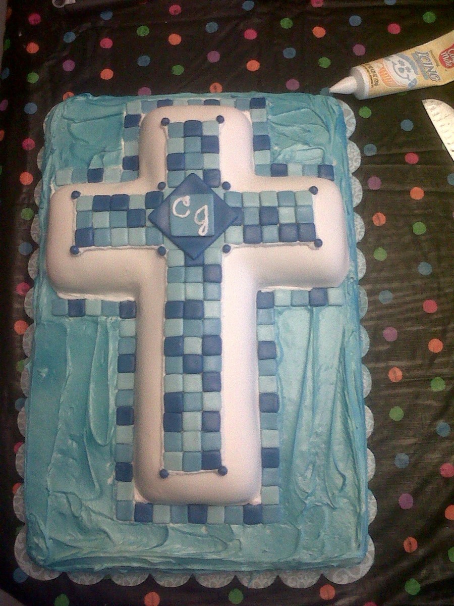 Blue Tile - CakeCentral.com