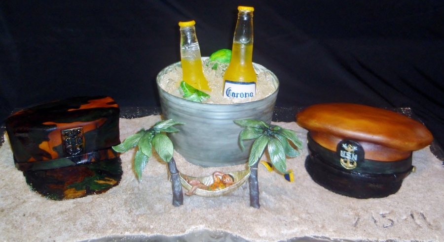 Navy Chief Retirement Cake - CakeCentral.com